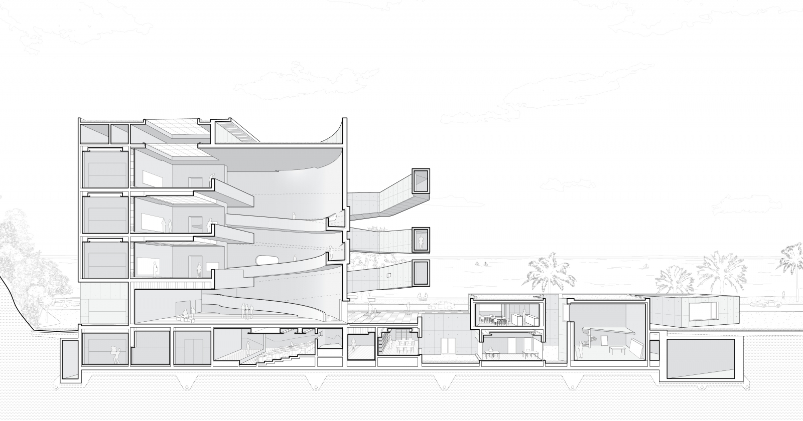 In Contemporary Architecture The Section Is The Generator Metropolis